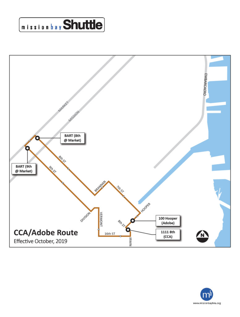 2019 10 MBTMA Route map CCA-Adobe | Mission Bay TMA